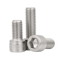 China Stainless Steel Hex Socket Allen Key Bolt DIN912 SS304 316 316L M6-M20 for sale