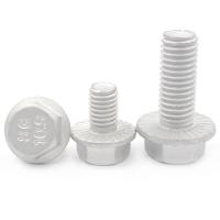 China Hot Dip Galvanized Hex Flange Bolt DIN6921 M8-M20 for Construction Use for sale