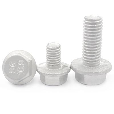 China Hot Dip Galvanized Hex Flange Bolt DIN6921 M8-M20 for Construction Use for sale