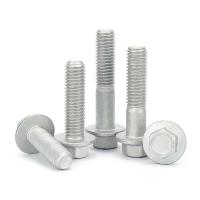 China Dacromet Hex Flange Bolt DIN6921 M6-M36 Grade 8.8 10.9 12.9 for sale