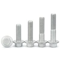 China Dacromet Hex Flange Bolt DIN6921 M6-M36 Grade 8.8 10.9 12.9 for sale