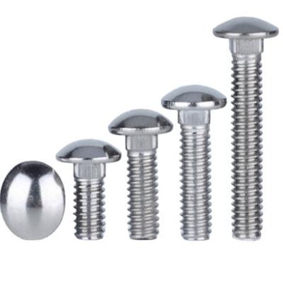 China DIN603 Carriage Bolt Zinc Plated M10x50 ISO9001 Certified Industrial Fastener for sale