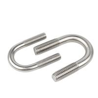 China DIN ANSI Stainless Steel SS304 SS316 U Bolt for Industrial Piping Support 1/2 to 4 Inch for sale