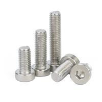 China Black Oxide Hexagon Socket Thin Head Cap Screw DIN7984 Allen Bolt M3-M52 for sale