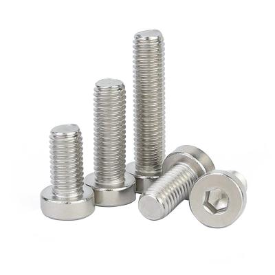 China Black Oxide Hexagon Socket Thin Head Cap Screw DIN7984 Allen Bolt M3-M52 for sale