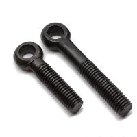 China DIN444 Eye Bolt Grade 4.8 8.8 Black Zinc Plated High Strength Steel Fastener for sale