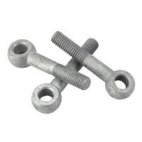 China DIN444 Eye Bolt Grade 4.8 8.8 Black Zinc Plated High Strength Steel Fastener for sale