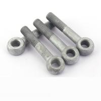 China DIN444 Eye Bolt Grade 4.8 8.8 Black Zinc Plated High Strength Steel Fastener for sale