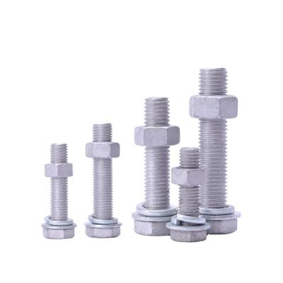 China Galvanized Bolts for Photovoltaic Wind Power Grade 4.8 to 12.9 Distributor for sale