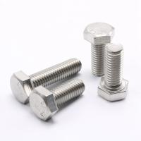 China DIN Grade 8.8 Stainless Steel Bolt Length 10mm to 300mm High Strength Fastener for sale