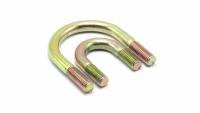 China Hot Dip Galvanized U Shaped Clamp 2 Inch Heavy Duty Fastener for Pipe Support for sale
