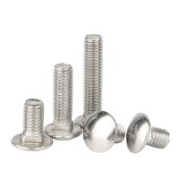 China ISO9001 Certified Hot-Dip Galvanized Half-Round Head Square Neck Bolt for Bridge Frame for sale