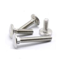 China ISO9001 Certified Hot-Dip Galvanized Half-Round Head Square Neck Bolt for Bridge Frame for sale