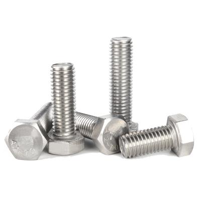 China Grade 8.8 High Strength Hex Bolt DIN933 Carbon Steel Black Oxide Extension Screw M12 for sale