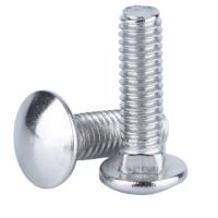 China 304 Stainless Steel Half Round Head Carriage Bolt M6-M16 DIN603 Grade 8.8 Galvanized for sale