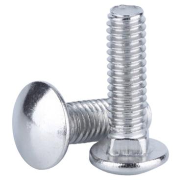 China 304 Stainless Steel Half Round Head Carriage Bolt M6-M16 DIN603 Grade 8.8 Galvanized for sale