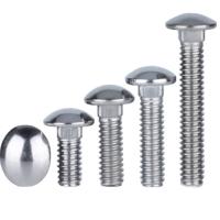 China 304 Stainless Steel Half Round Head Carriage Bolt M6-M16 DIN603 Grade 8.8 Galvanized for sale