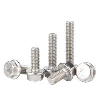 China Blackened Flange Bolt DIN6921 Full Tooth Hex Head M8 M10 M12 for Industrial Use for sale