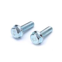 China ISO9001 Grade 8.8 Galvanized Hexagonal Flange Bolt with DIN 6921 Toothed Washer M6-M20 for sale