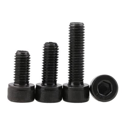 China Carbon Steel Hex Socket Bolt DIN912 12.9 Grade M6-M20 Blackening Cup Head for sale