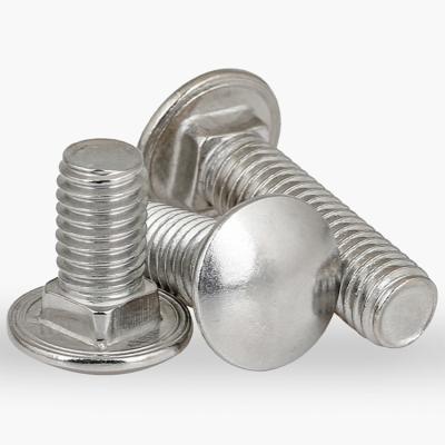 China Grade 8.8 DIN603 Carriage Bolt Large Half Round Head Square Neck M12x100 for sale