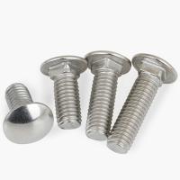 China Grade 8.8 DIN603 Carriage Bolt Large Half Round Head Square Neck M12x100 for sale