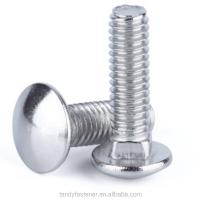 China Grade 8.8 DIN603 Carriage Bolt Large Half Round Head Square Neck M12x100 for sale