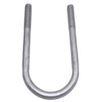 China 304 Stainless Steel U-Bolt DIN3570 Horseback Pipe Clamp Embedded U-Clamp 1/2 inch for sale