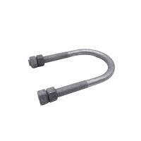 China 304 Stainless Steel U-Bolt DIN3570 Horseback Pipe Clamp Embedded U-Clamp 1/2 inch for sale
