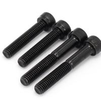 China DIN912 Black Hexagonal Cylindrical Head Bolt Grade 4.8-12.9 M6-M36 for sale