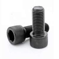 China DIN912 Black Hexagonal Cylindrical Head Bolt Grade 4.8-12.9 M6-M36 for sale