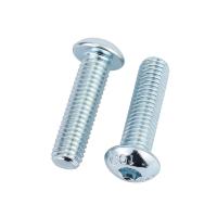 China 304 Stainless Steel Round Head Plum Blossom Head Screw ISO7380 M6x20 for sale