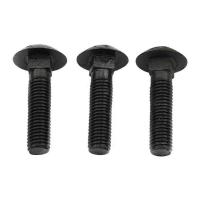 China Galvanized Half Round Head Square Neck Carriage Bolts M16x200mm ISO9001 for Bridge Repair for sale