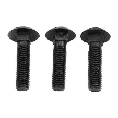 China Galvanized Half Round Head Square Neck Carriage Bolts M16x200mm ISO9001 for Bridge Repair for sale