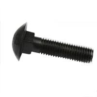 China Galvanized Half Round Head Square Neck Carriage Bolts M16x200mm ISO9001 for Bridge Repair for sale