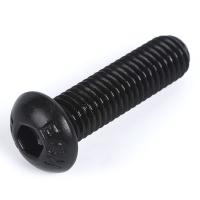 China M5-M100 High Strength Black Pan Head Screws ISO7380 Round Cup Bolts for sale