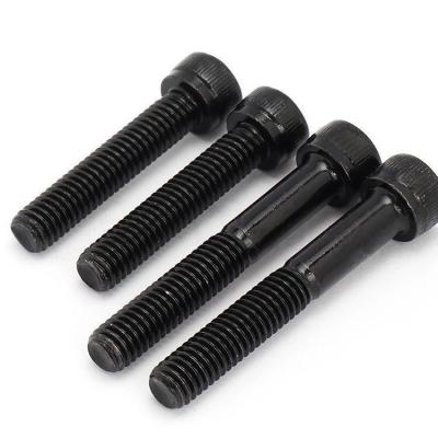 China Grade 10.9 DIN912 Half Tooth Hexagon Socket Bolts Cylindrical Cup Head M6-M20 for sale