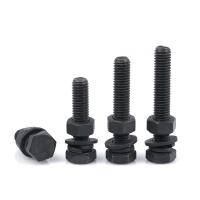 China M6 M8 High Tensile Hex Head Bolt and Nut DIN931 DIN933 Grade 8.8 10.9 12.9 Steel for sale