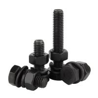 China M6 M8 High Tensile Hex Head Bolt and Nut DIN931 DIN933 Grade 8.8 10.9 12.9 Steel for sale