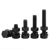 China M6 M8 High Tensile Hex Head Bolt and Nut DIN931 DIN933 Grade 8.8 10.9 12.9 Steel for sale