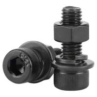 China High Tensile Grade 8.8 10.9 12.9 Hex Socket Allen Cap Head Screw Bolt M6-M16 for sale
