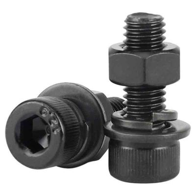 China High Tensile Grade 8.8 10.9 12.9 Hex Socket Allen Cap Head Screw Bolt M6-M16 for sale
