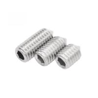 China Grade 12.9 Flat Head Set Screw DIN914 M6x20 OEM Custom Fastener for Tightening for sale
