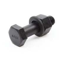 China ASTM A325 High Tensile Structural Bolts M6-M16 with A194 2H Nut Black Oxide for sale