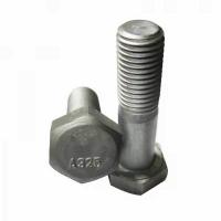 China ASTM A325 High Tensile Structural Bolts M6-M16 with A194 2H Nut Black Oxide for sale
