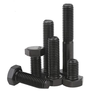 China M6 M8 High Strength Hex Bolt and Nut DIN931 DIN933 Grade 8.8 10.9 12.9 for sale