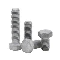 China M6 M8 High Strength Hex Bolt and Nut DIN931 DIN933 Grade 8.8 10.9 12.9 for sale