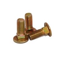 China Hot Dip Galvanized DIN603 Carriage Coach Bolt Grade 4.8 8.8 10.9 12.9 Black ZP HDG for sale