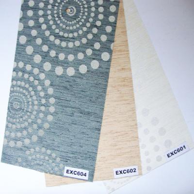 China Popular Jacquard Blackout Roller Blinds with tone-to-tone coating for interior decoration for sale