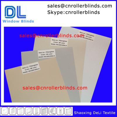 China Economical Vinyl Fiberglass Roller Blinds for sale
